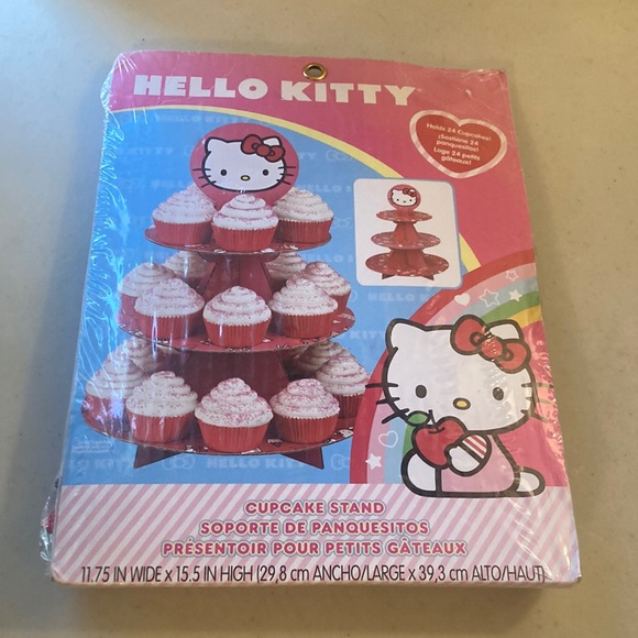Sanrio | Dining | Hello Kitty New Cupcake Stand With Original Packaging ...